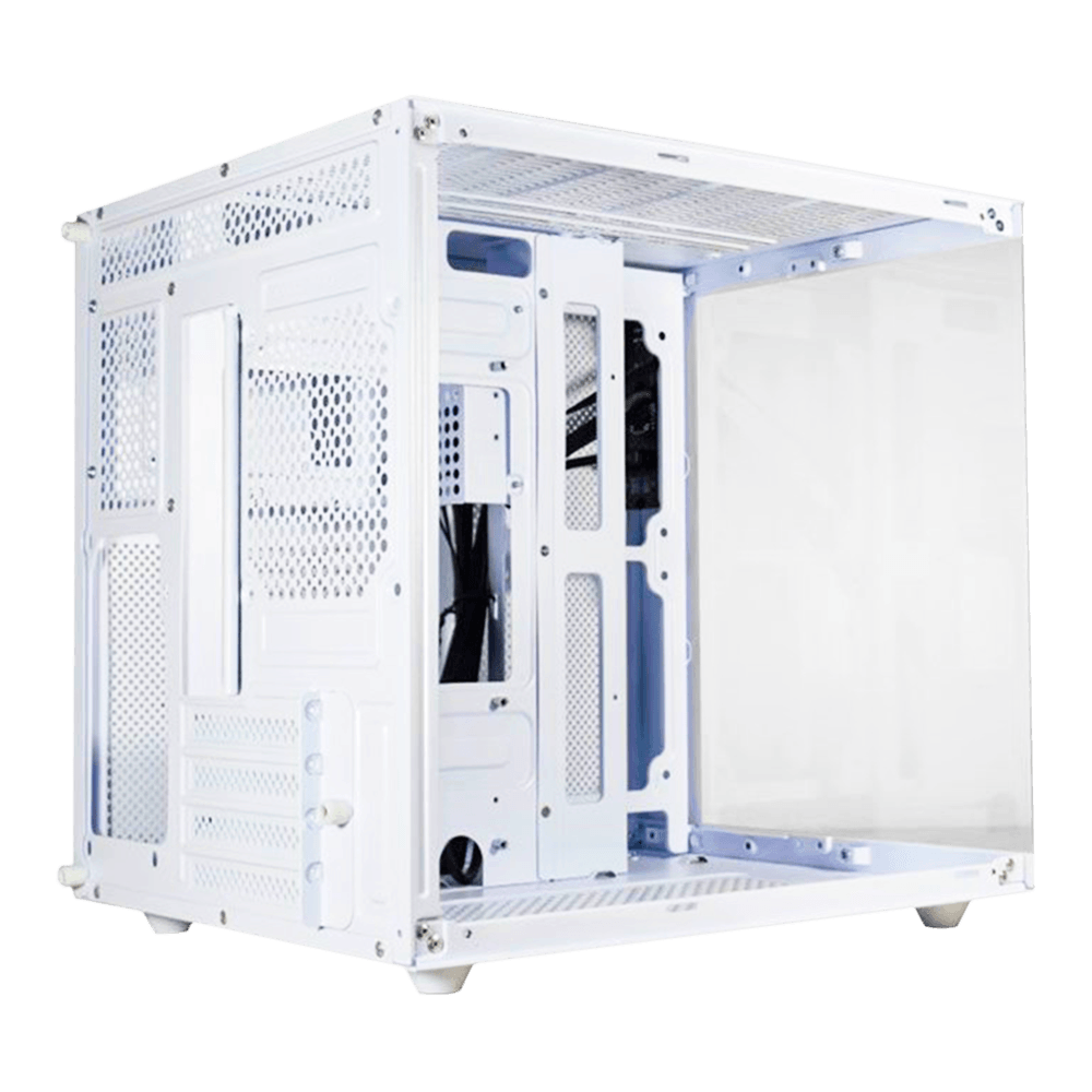 Gabinete K-mex Aquário CG-W2SB, Mini-tower, Lateral de Vidro, Branco ...