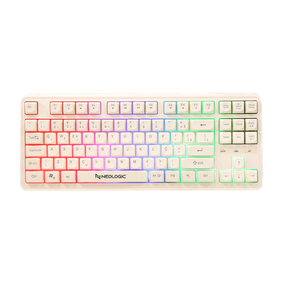 Teclado Gamer Neologic Infinite Play Colors, Teclas Coloridas, Material ...
