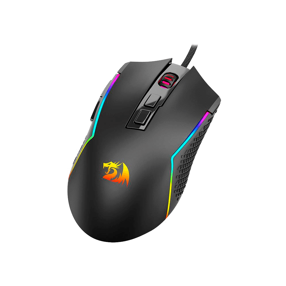 Mouse Gamer Redragon Trident Lite, RGB, 8000DPI, 7 Botoes, Preto, M613 ...